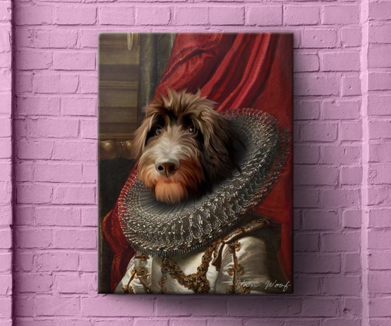 Queen Duchess Princess Pet Art Pet Painting Pet Portrait | Etsy