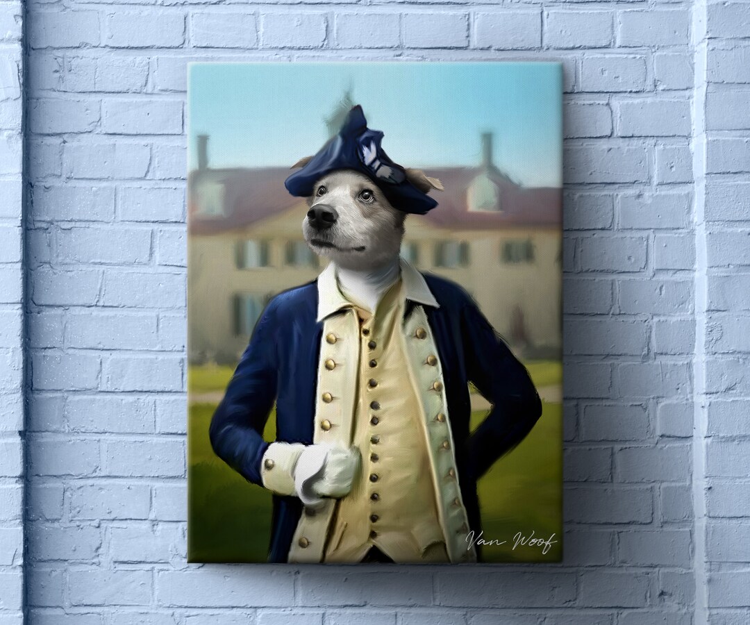 Colonial, History, Custom Dog Portrait, Pet Portrait Royal, Cat ...