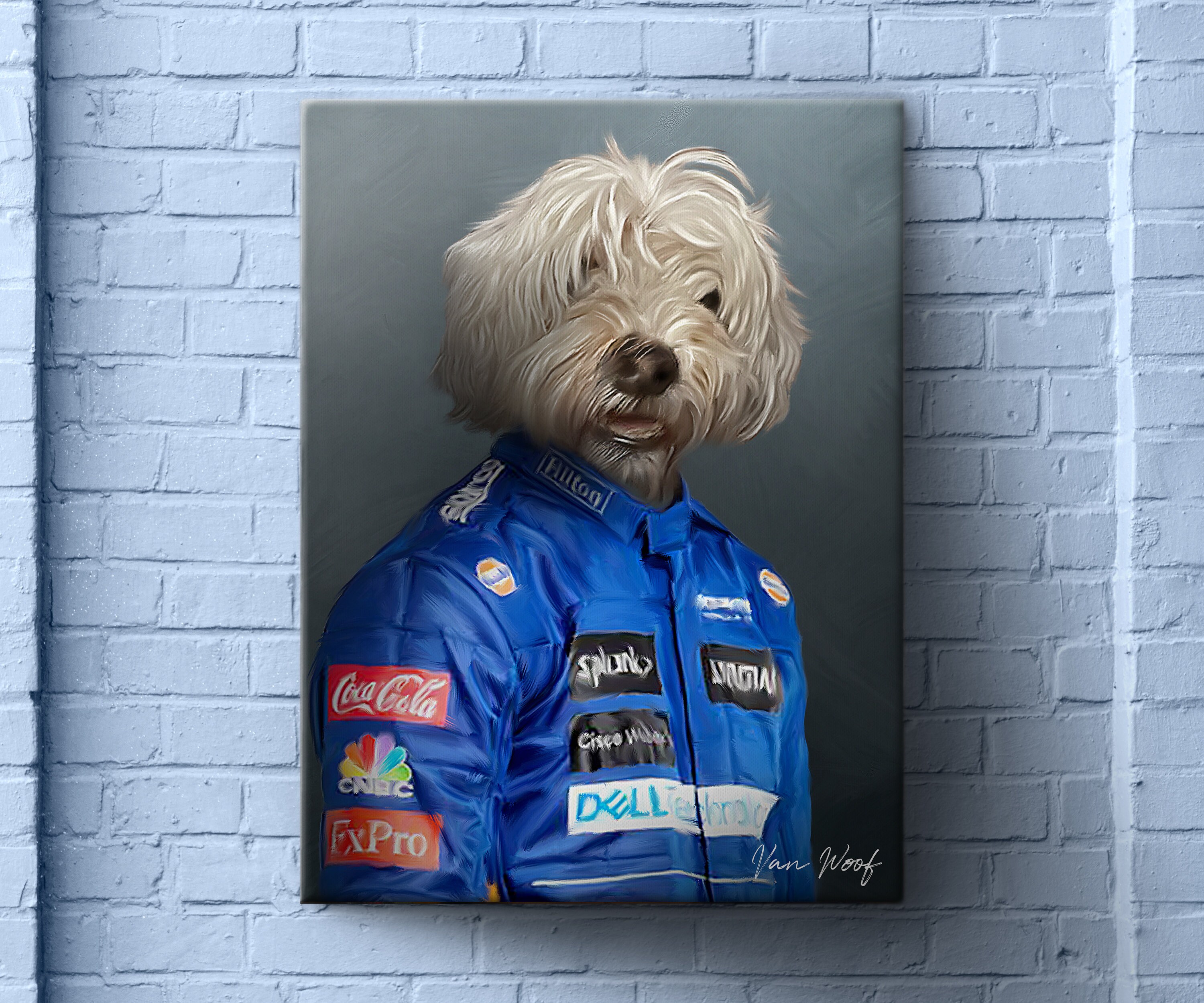 Red Ball, Formula Racing Car, F1 Driver Team Pet Poster sold by Greg ...