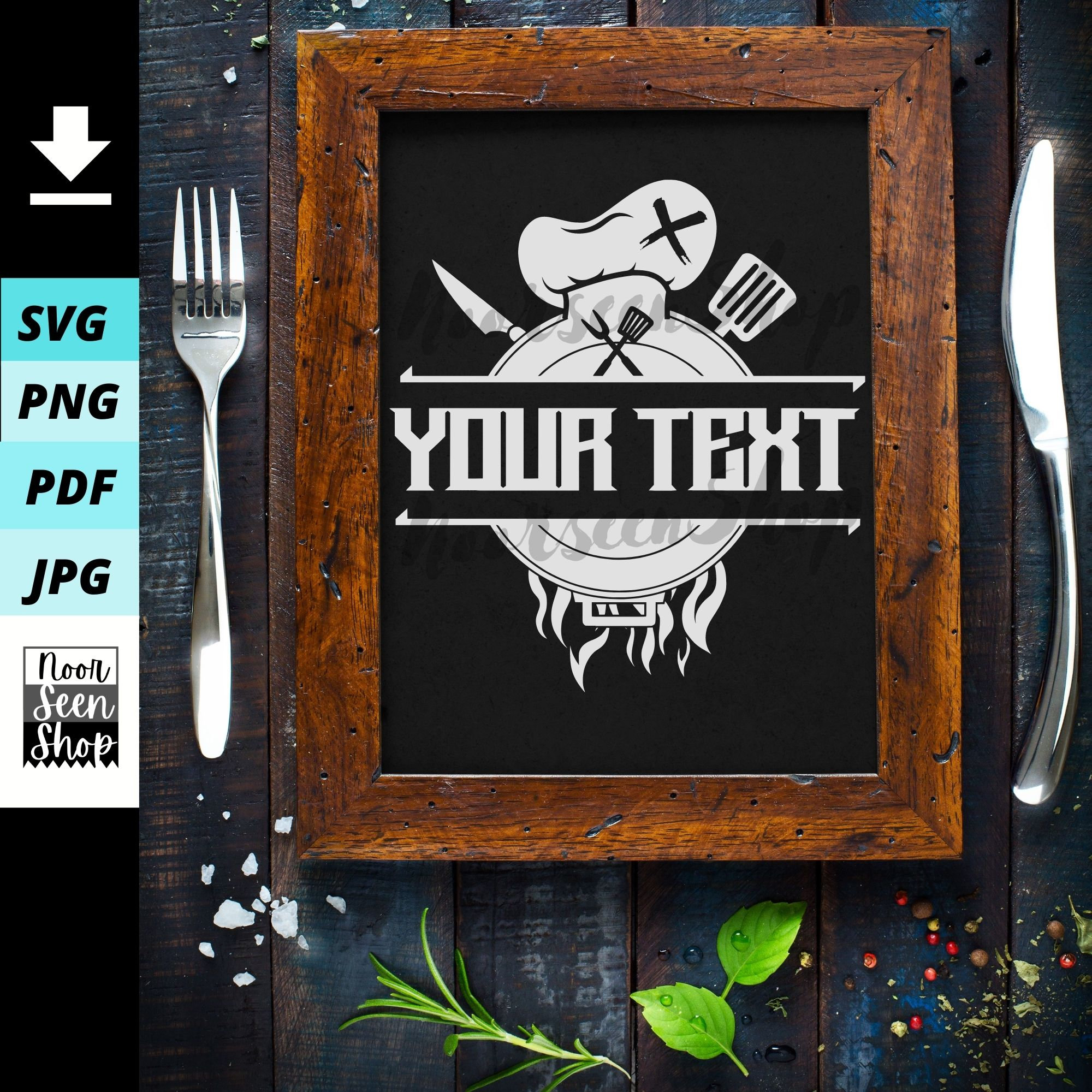 Chef Logo Design Svg Chef Svg Chef Hat Svg Cooking Svg | Etsy