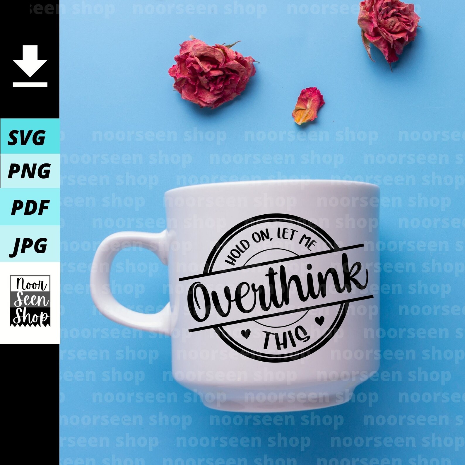 Hold On, Let Me Overthink This Svg, Overthinking Shirt Svg, Funny ...