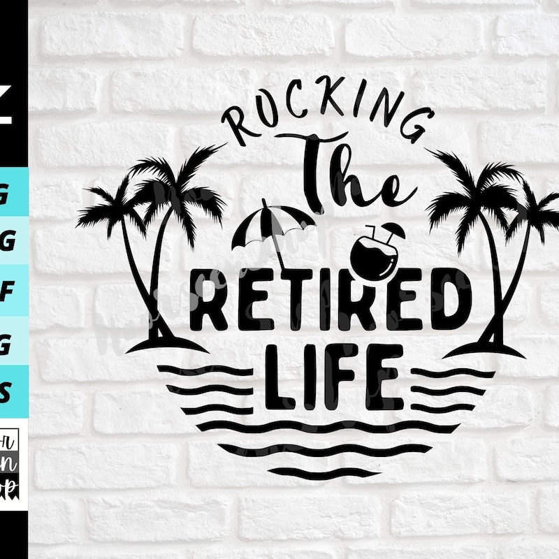 Retirement Svg - Etsy