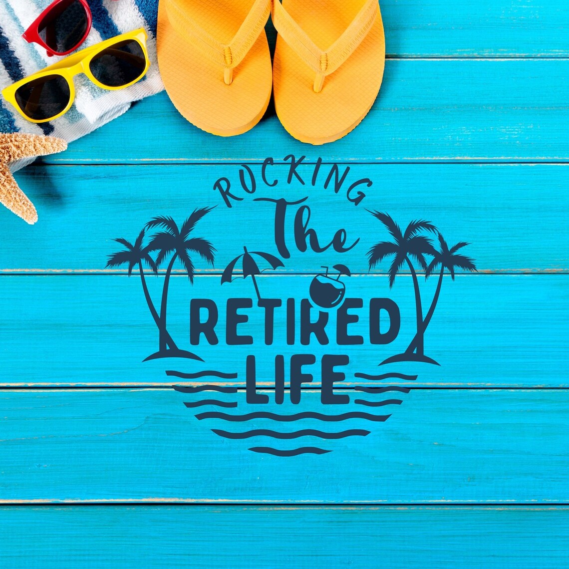 Rocking the Retired Life Svg Relaxed Retirement Svg Retired - Etsy