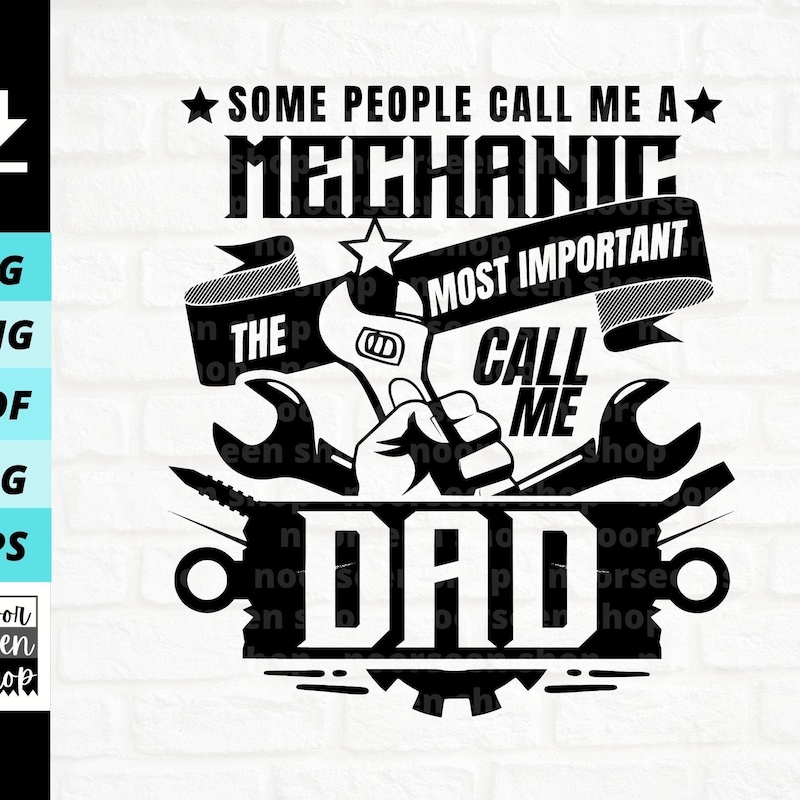 Mechanic Svg - Etsy