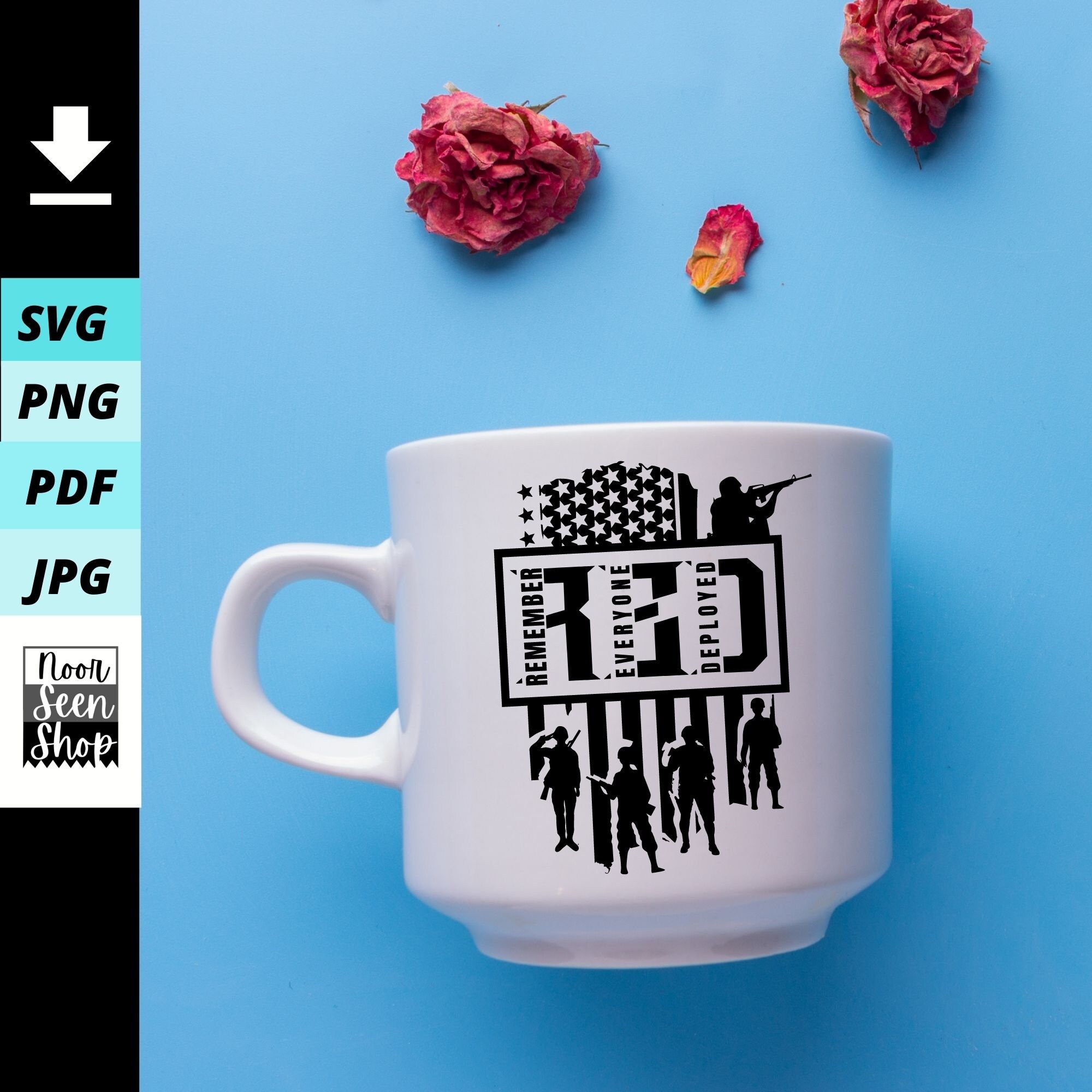 Remember Everyone Deployed Svg Red Friday Svg Military Svg - Etsy