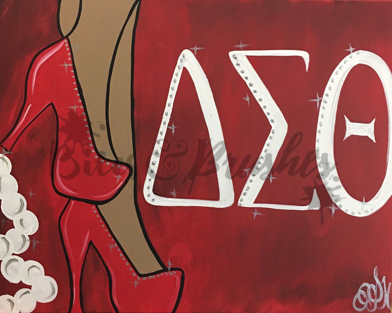 Delta Sigma Theta Paintings