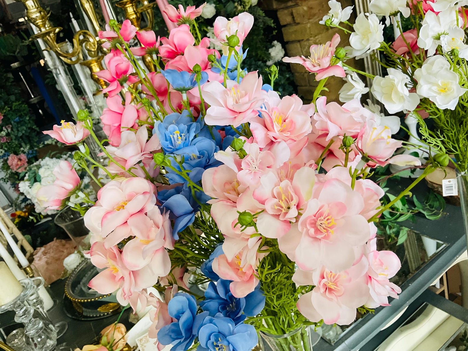 Callie Spring Meadow Flower Blossom 76 cm Flor artificial Calidad ...