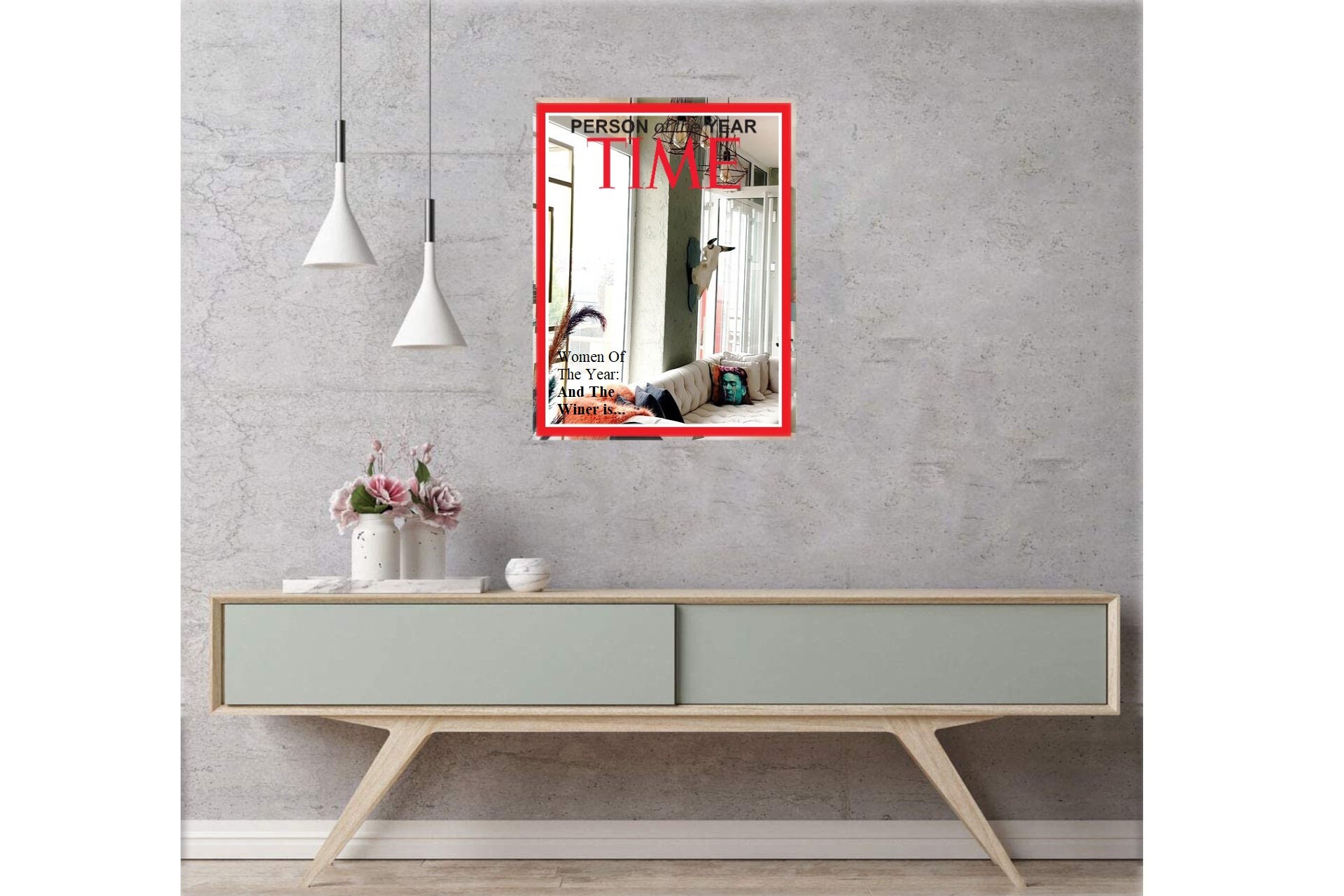 Time Magazine Cover Mirror 42cm60cm - Etsy
