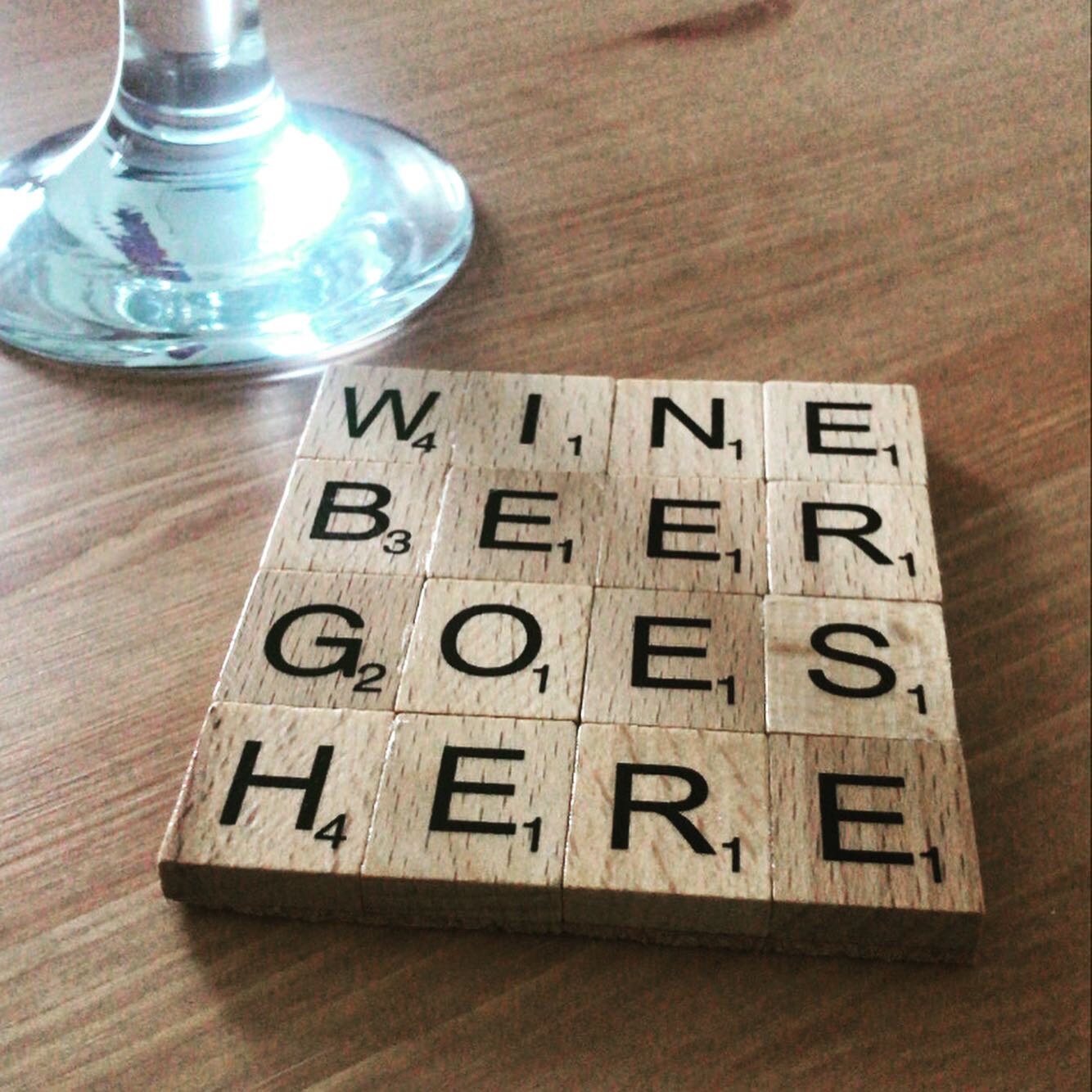 Scrabble Coasters - Etsy