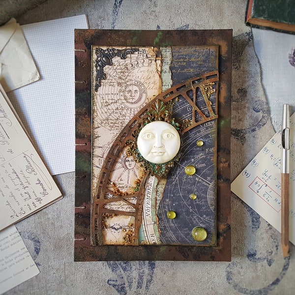 Mixed Media Journal - Etsy