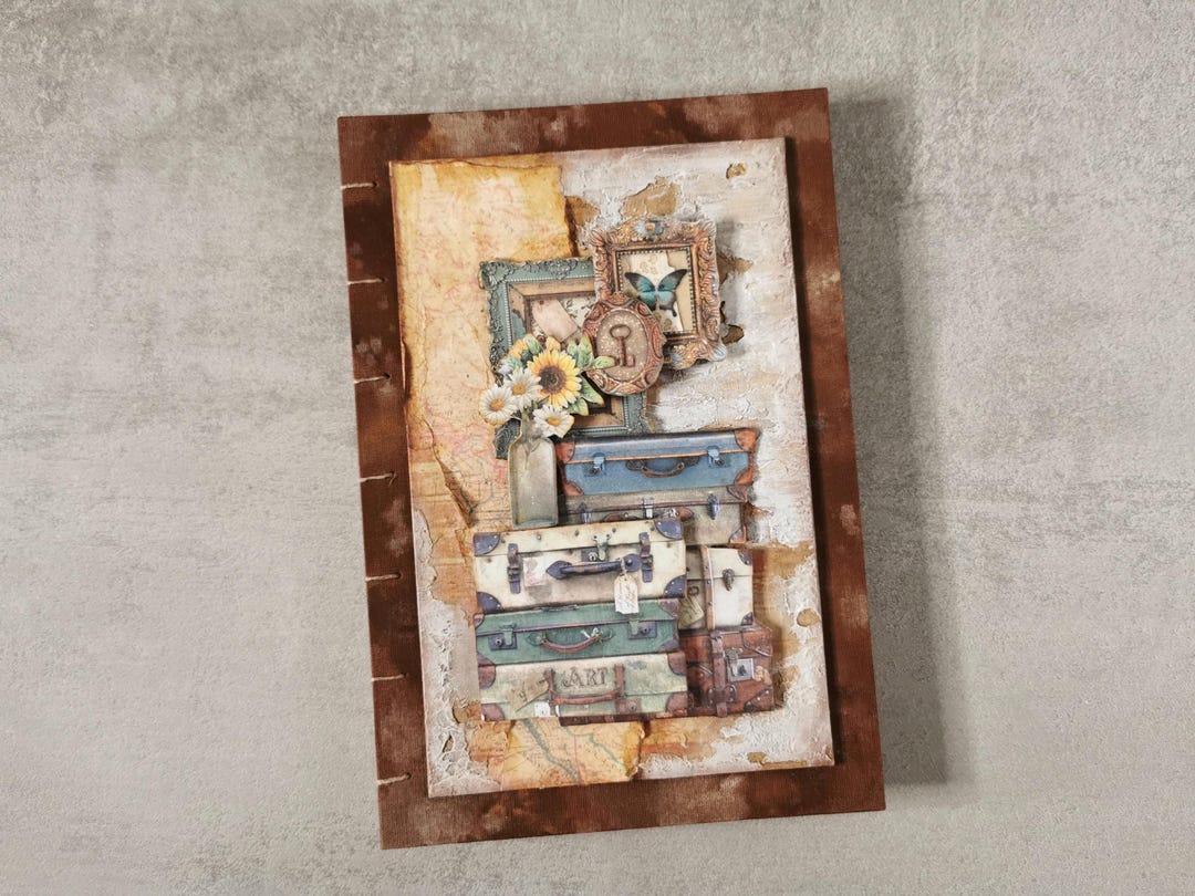 Travel Memory Book Adventure Journal Travel Keepsake Gift for Traveler ...