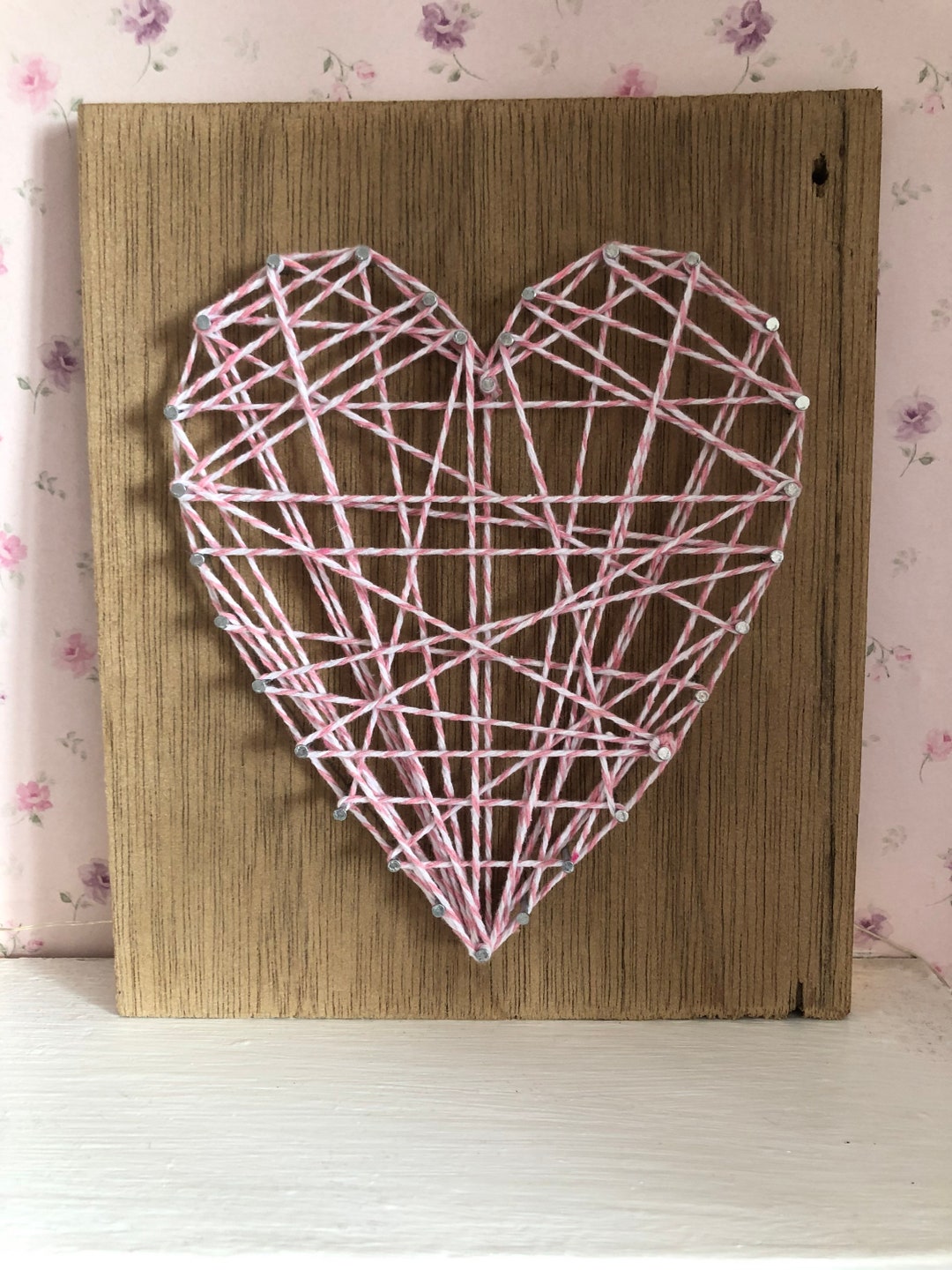 Heart String Art - Etsy