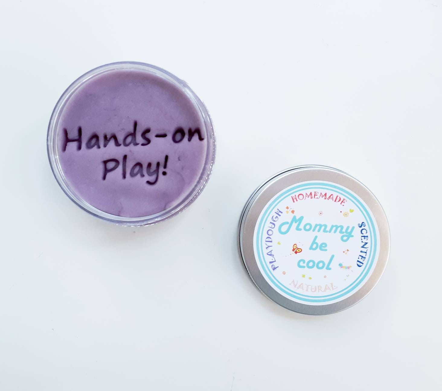 The Purple Collection of Natural Sensory Homemade Playdough, Non Toxic ...