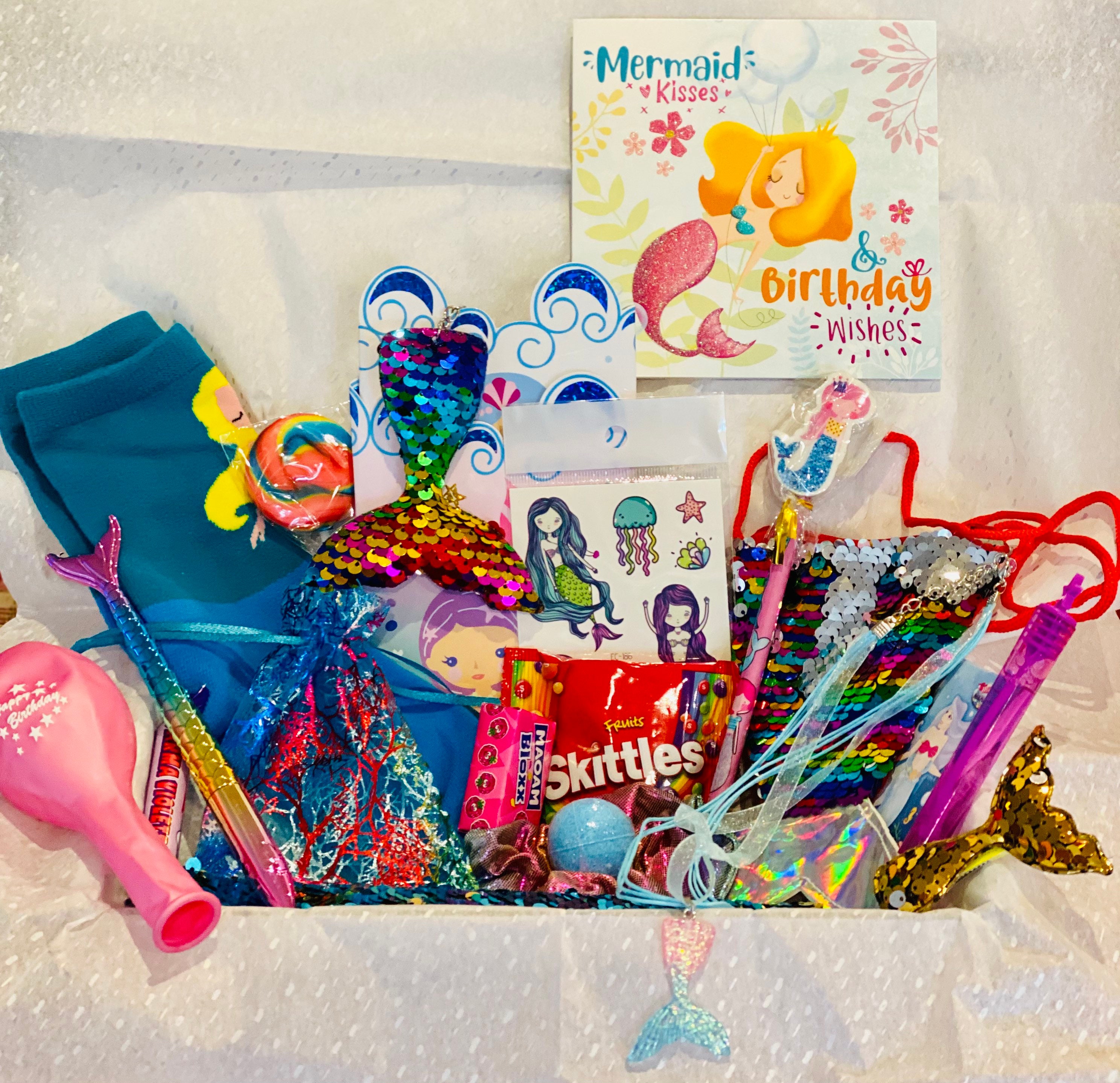 MERMAID Gift Box Gift for Girls Girls Birthdaymermaids - Etsy UK