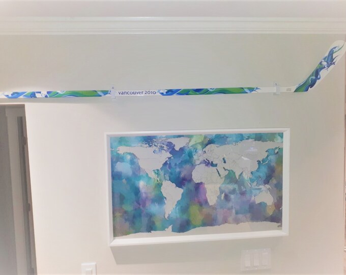 Hockey Skater Stick Wall Display Holder - Etsy