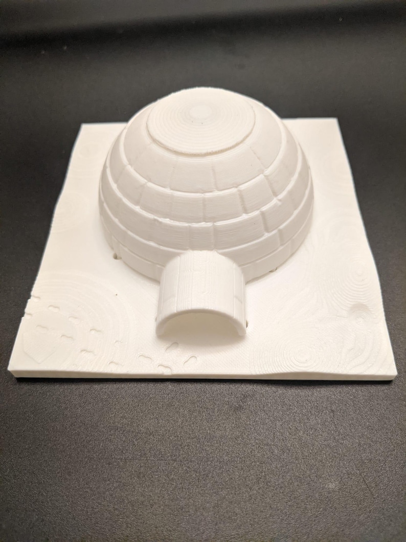 Christmas Igloo LED Night Light / Lamp / Diorama - Etsy