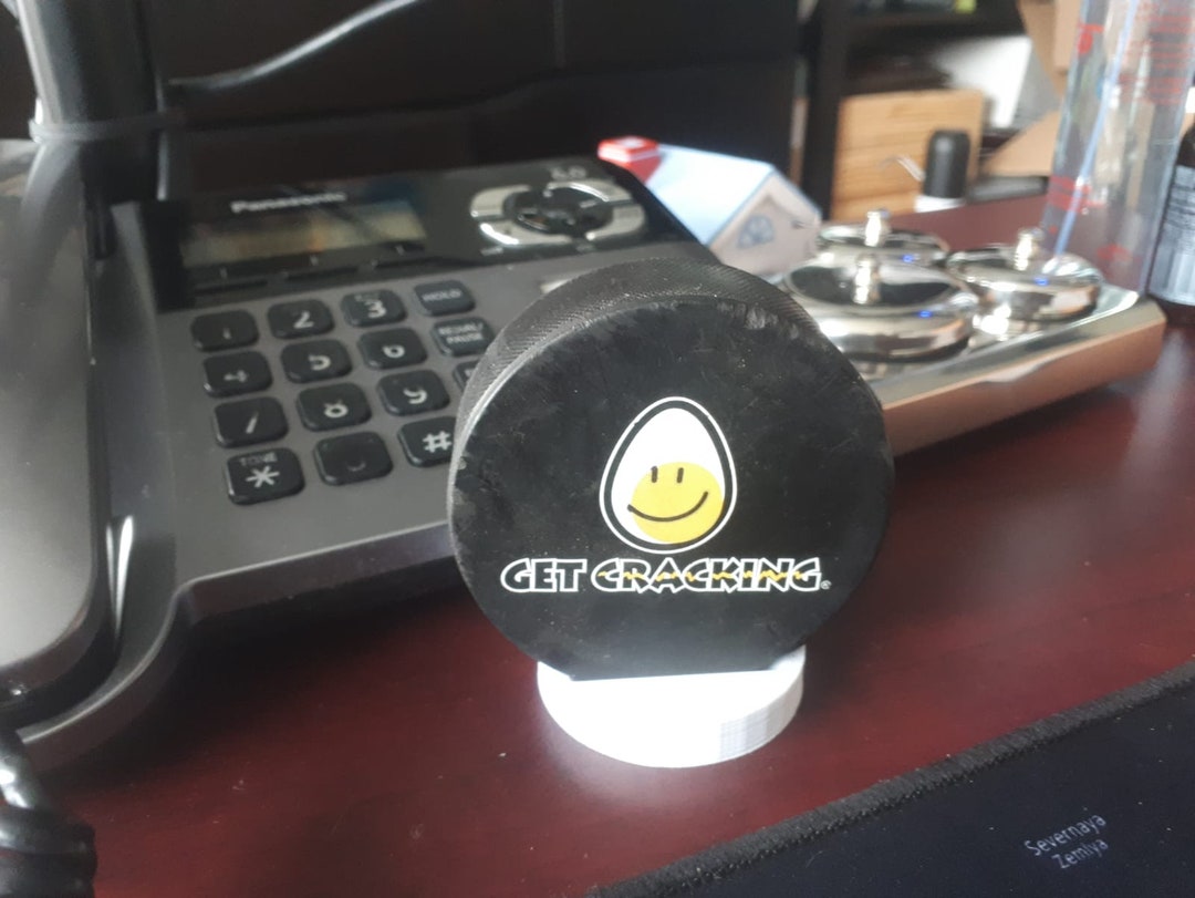 Desk Hockey Puck Stand Recessed - Etsy