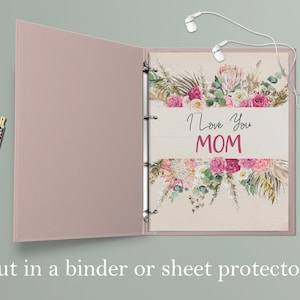 Journal for Mom Printable | Memory Journal | Writing Journal for Women ...