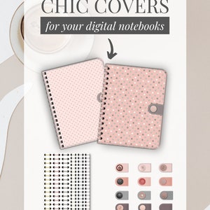 Digital Planner Cover / Goodnotes or Notebook Cover Kit / Digital ...