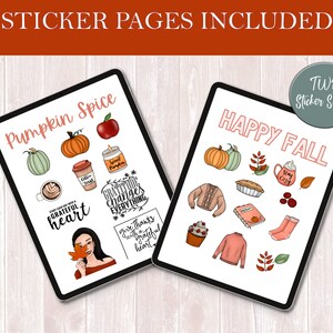 Digital Journal (30 Day) Including Digital Stickers / Digital Gratitude ...