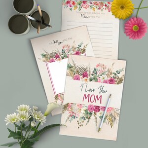 Journal for Mom Printable | Memory Journal | Writing Journal for Women ...