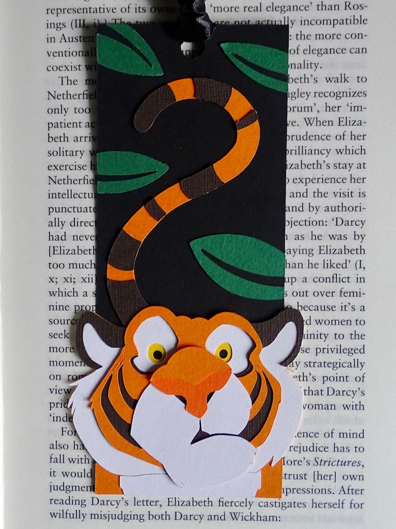 Disney's Aladdin Raja 3D Card Bookmark - Etsy