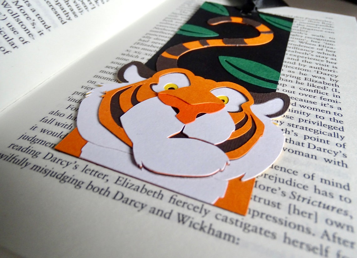 Disney's Aladdin Raja 3D Card Bookmark - Etsy