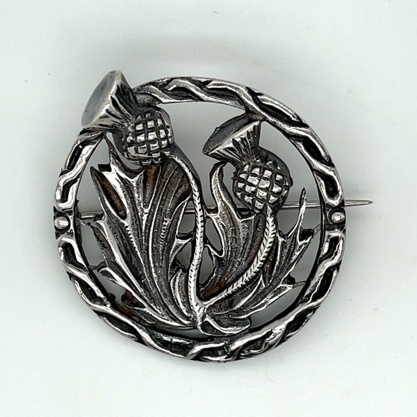 Thistle Brooch - Etsy