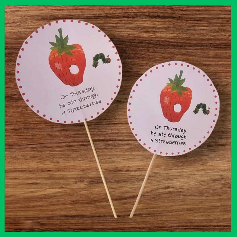 Hungry Caterpillar Pieces - Etsy