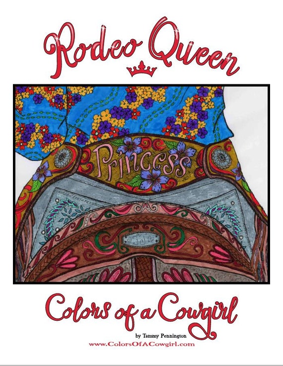 Rodeo Queen Coloring Pages
