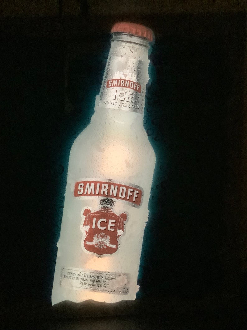 Smirnoff Ice Lighted Beer Sign - Etsy