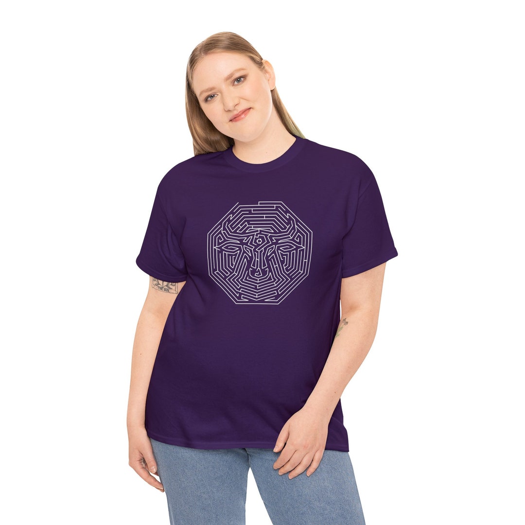 Ubuntu Mantic Minotaur Linux Front and Back Print Unisex Heavy Cotton ...