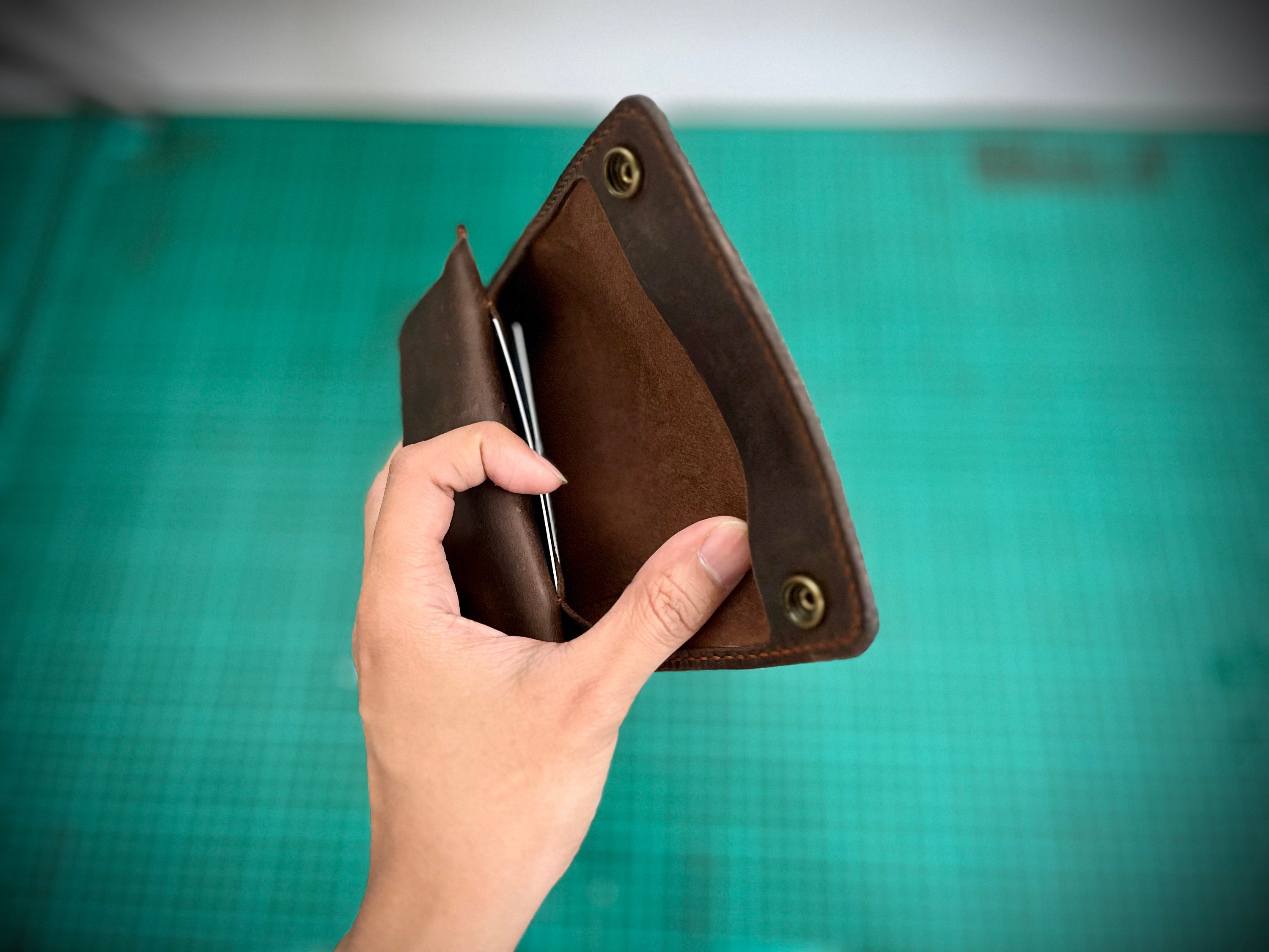 Minimalist Trucker Wallet (tutorial & Pattern) - Etsy