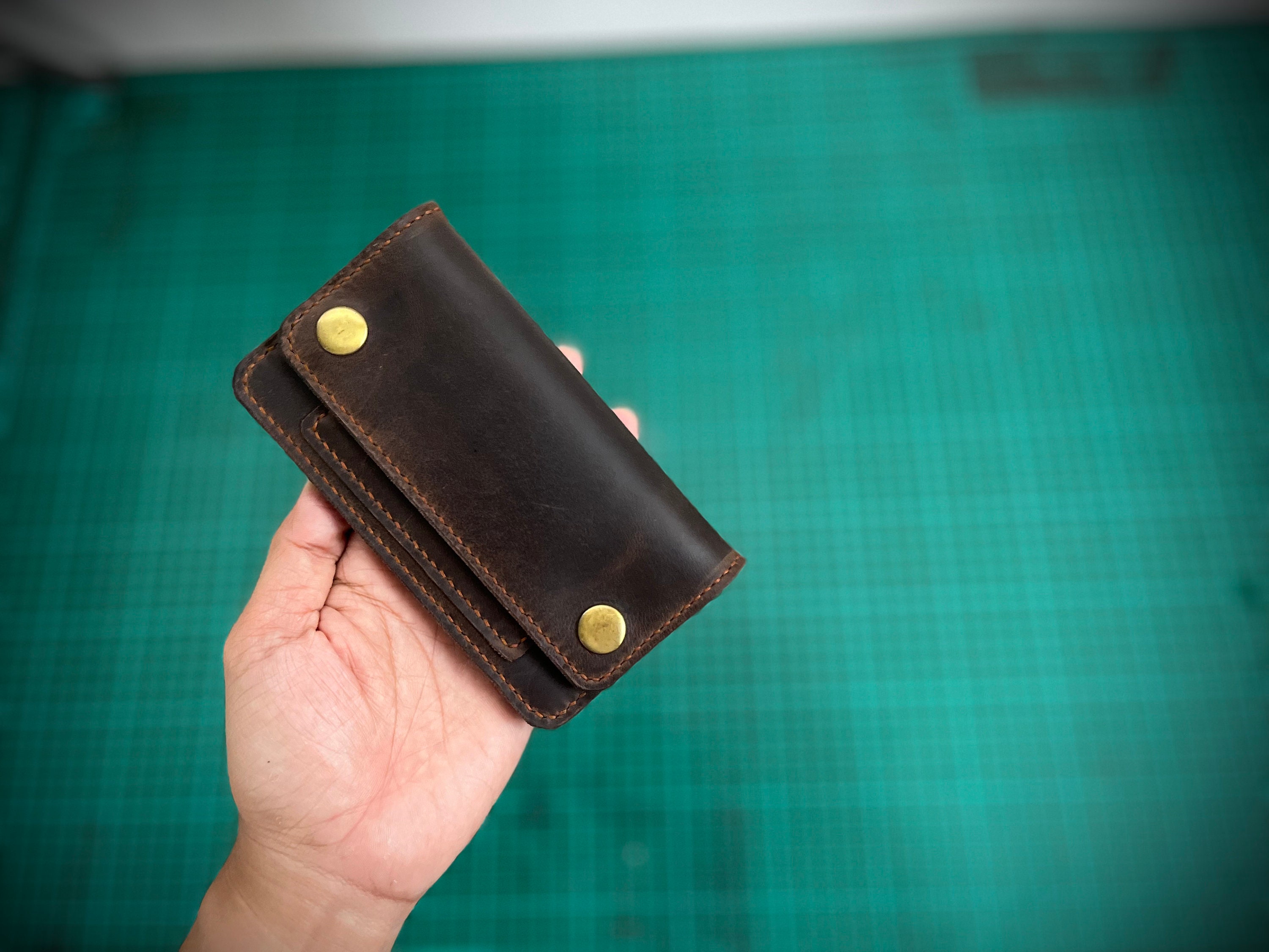 Minimalist Trucker Wallet (tutorial & Pattern) - Etsy