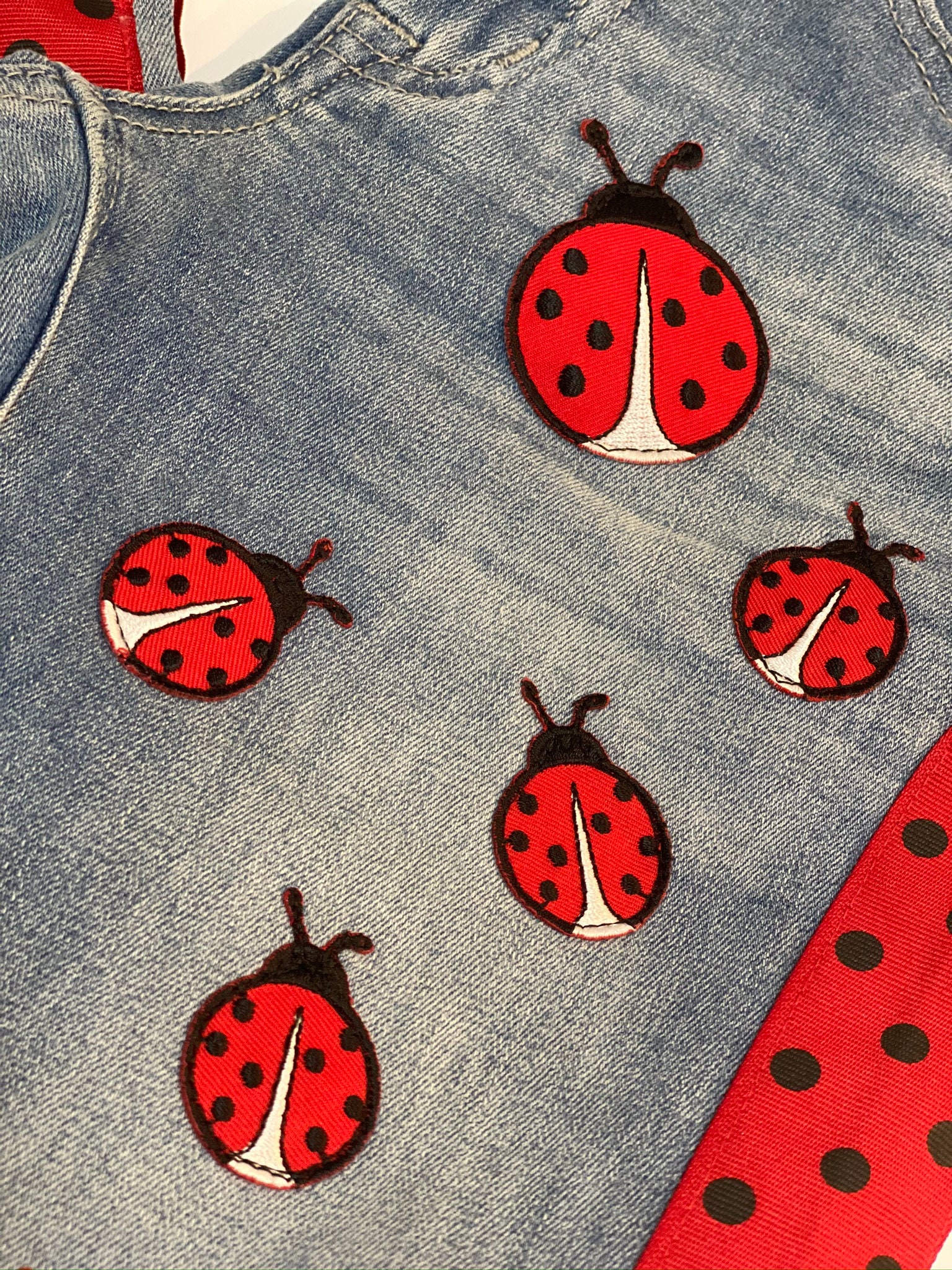 Ladybug Skinny Jeans - Etsy