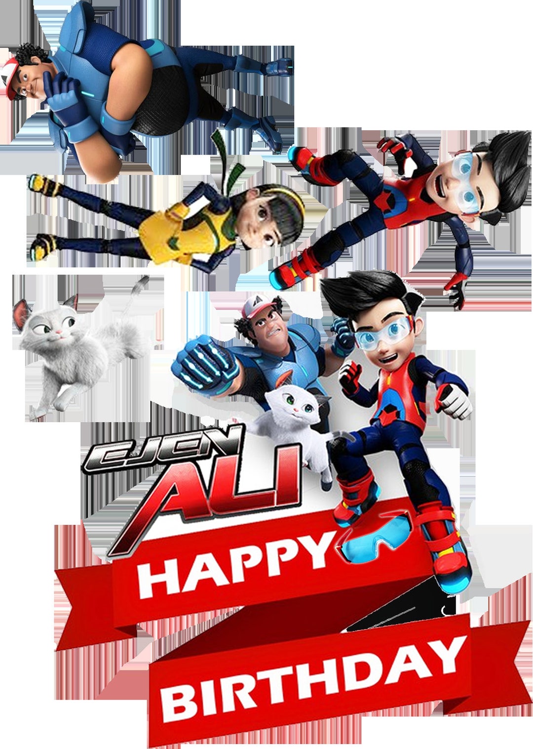 Ejen Ali Topper Set Digital Copy - Etsy