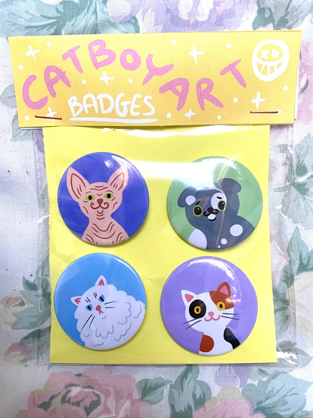 Silly Cats Ver.2! Badges - Etsy