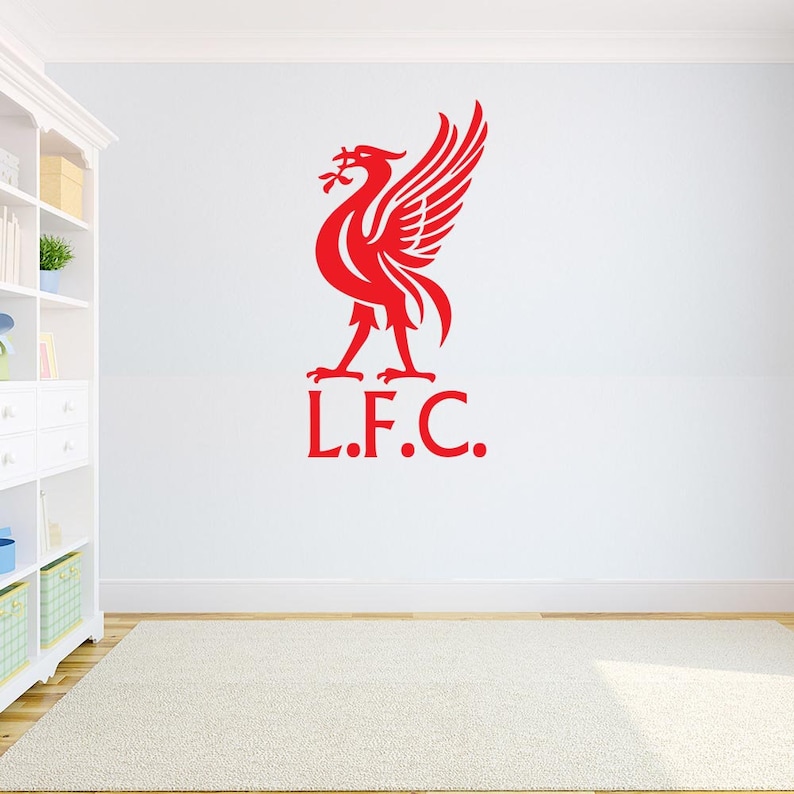 Liverpool Liverbird Wall Decal Liverpool Liverbird Sticker | Etsy
