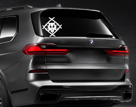 Hollowsquad Decal Xavier Wulf Car Decal | Etsy
