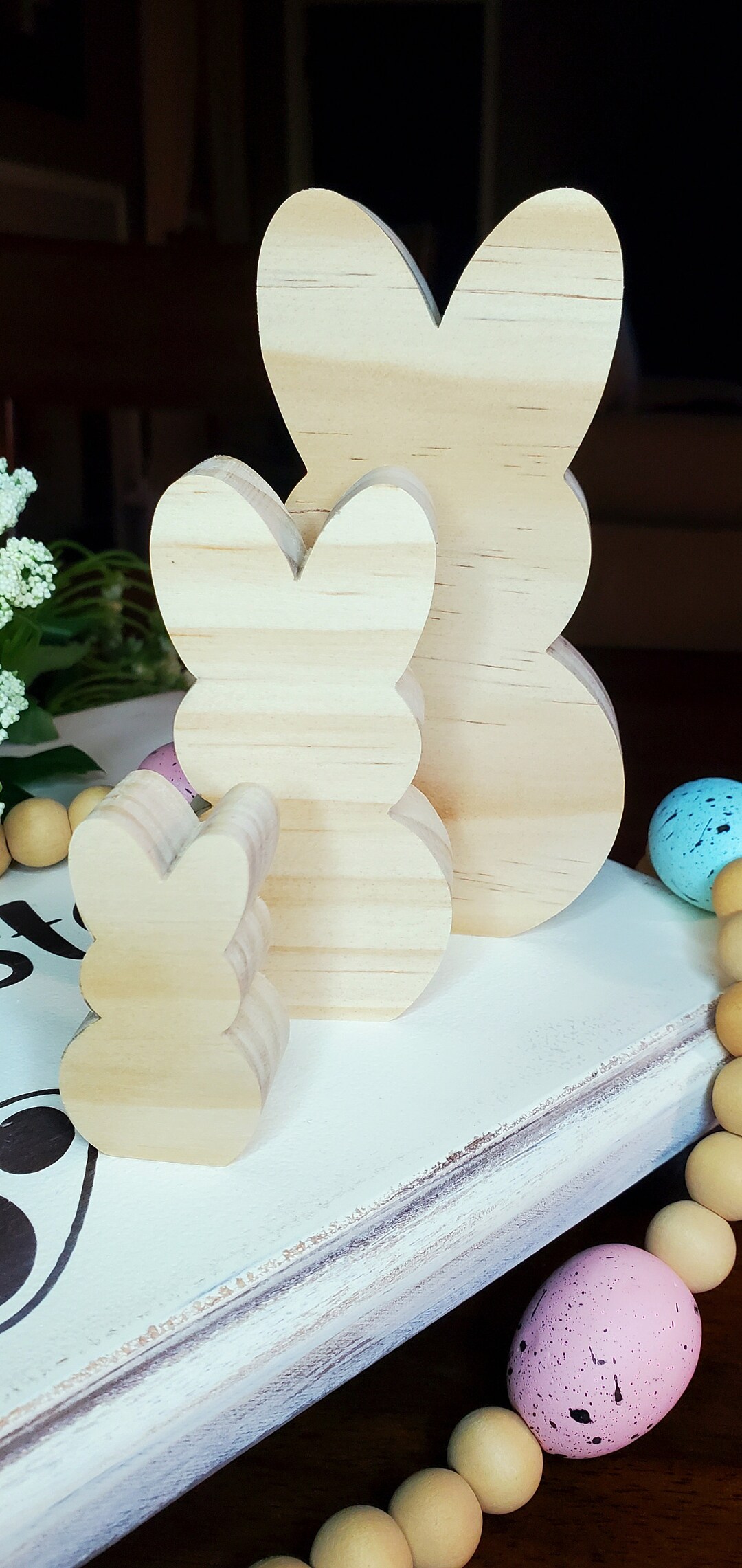 Peep Shaped Craft Blank. Wood Peeps. Wooden Easter Shapes. Easter ...