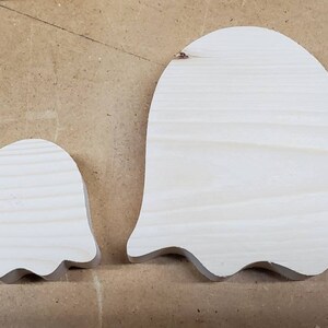 Wood Ghost. Ghost Shape. Halloween Decor. Halloween Cutouts. Paint ...