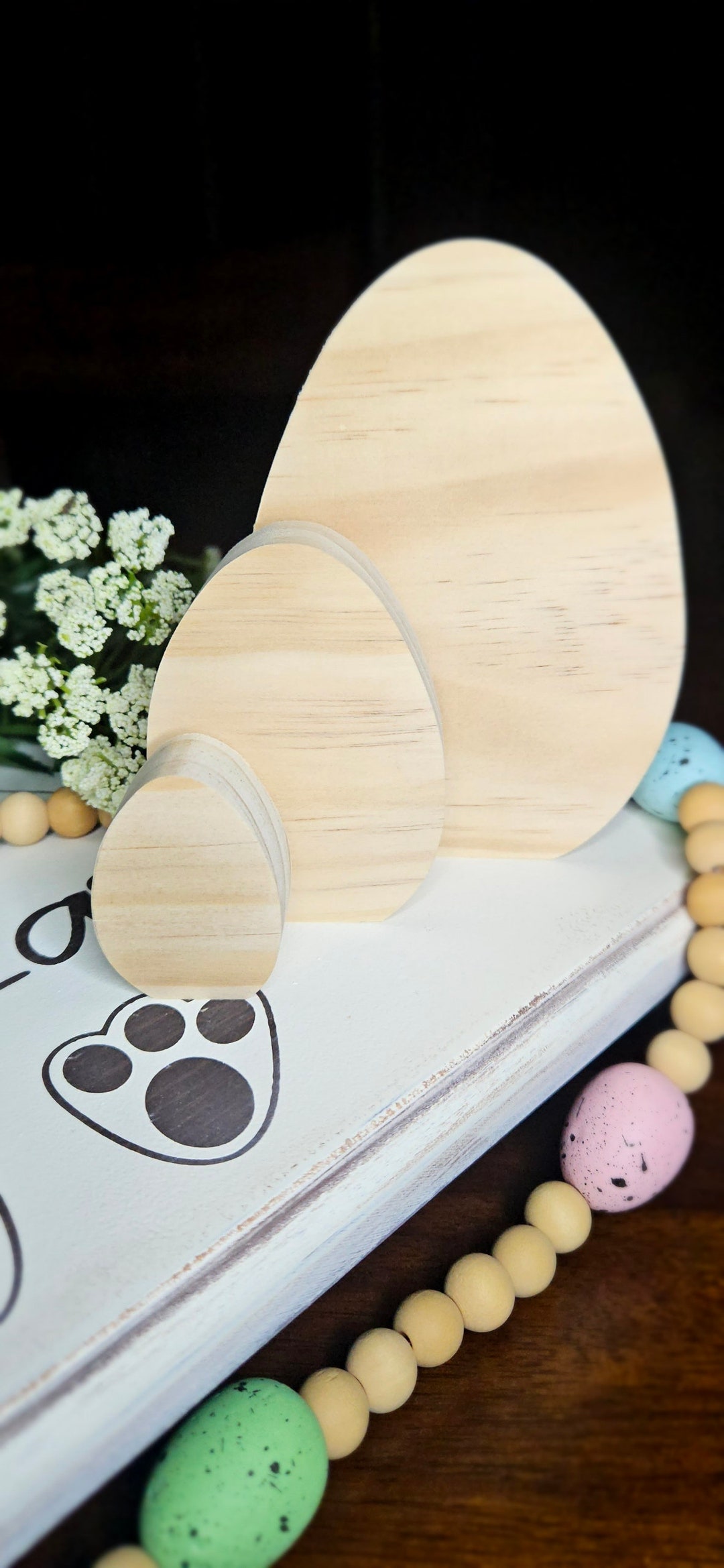 Egg Shaped Craft Blank. Wooden Easter Egg. Easter Egg Shape. Wooden ...