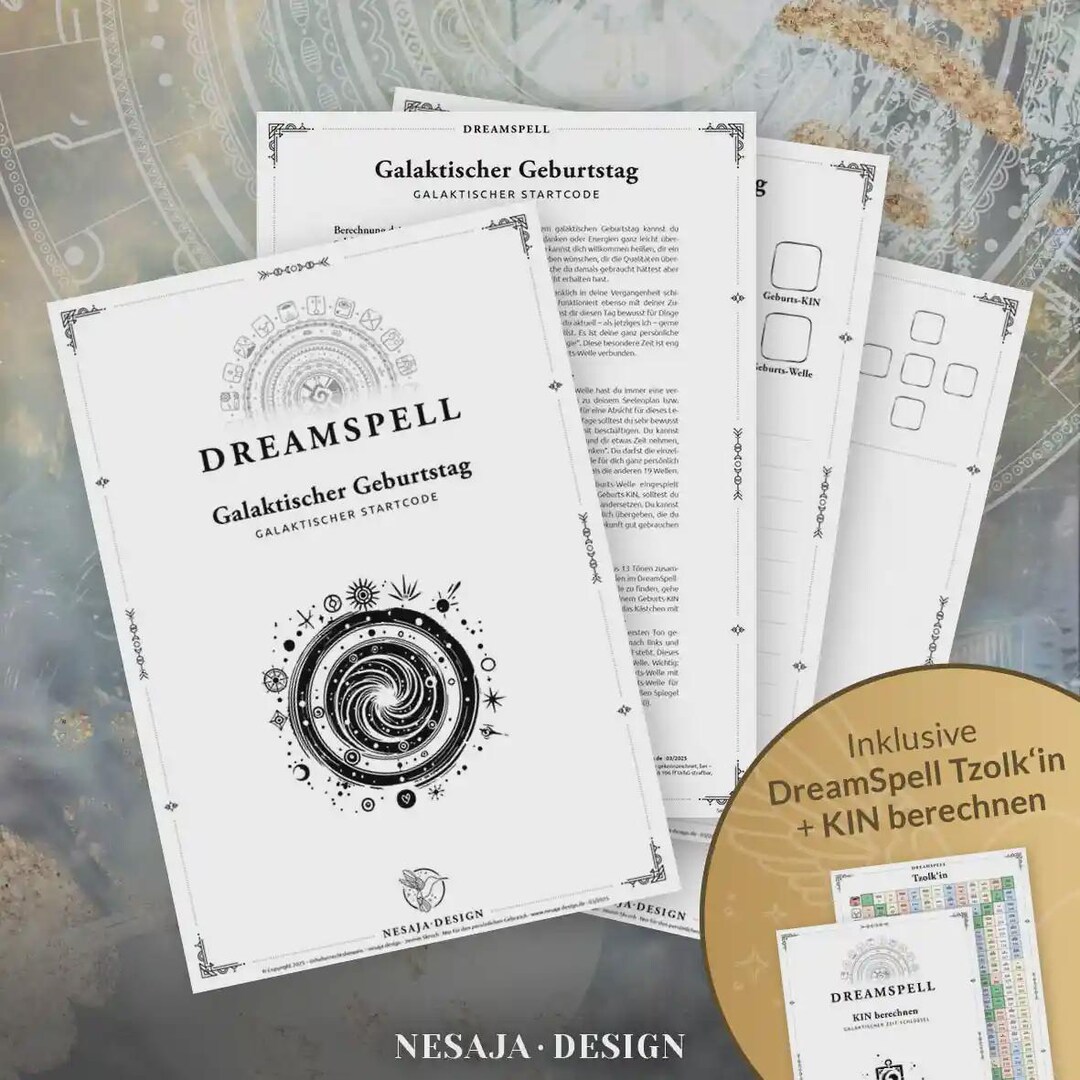 Galactic Birthday – Your Galactic Start Code | Dreamspell - Etsy