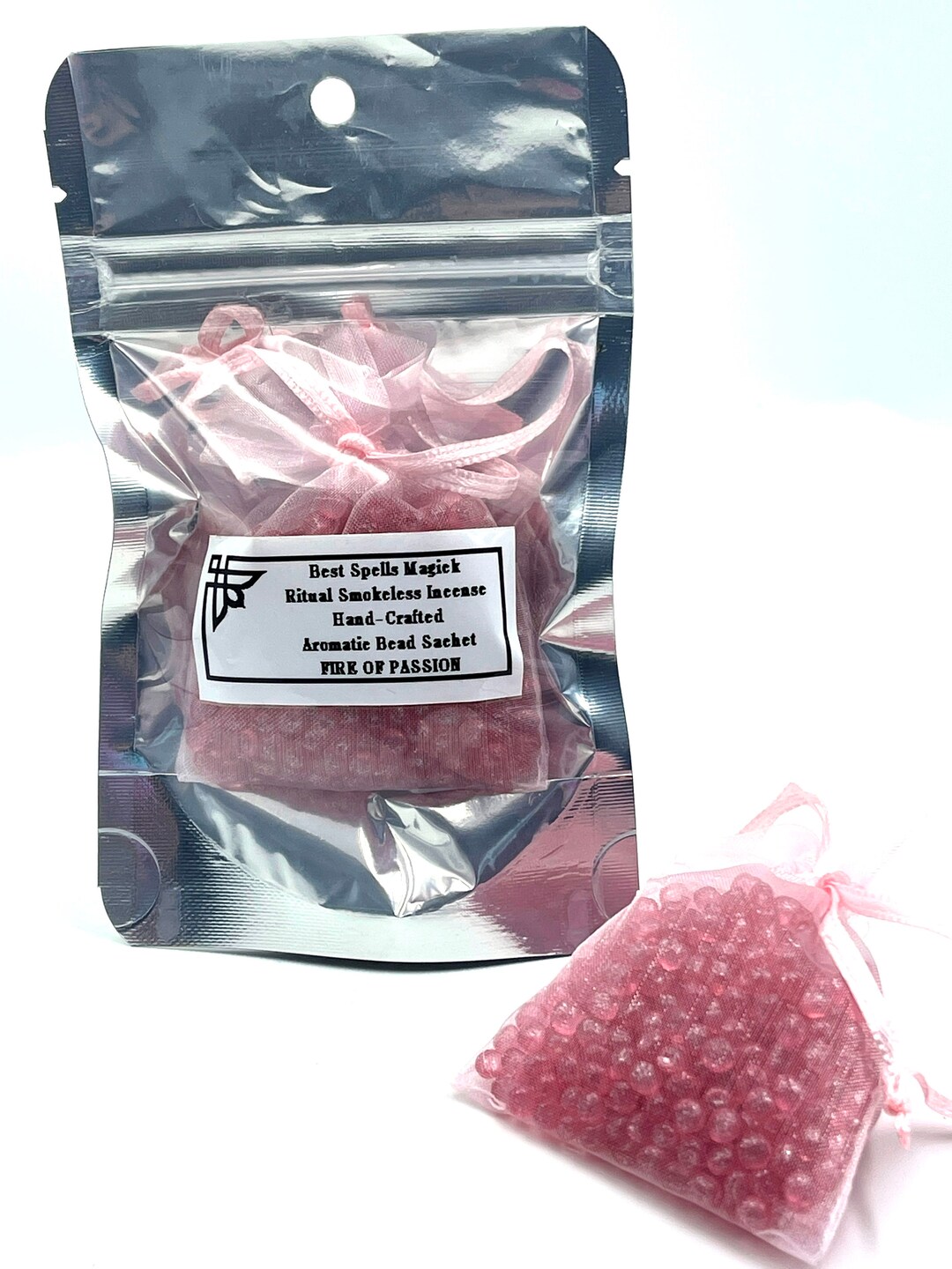 FIRE OF PASSION Smock-free Incense Spiritual Aromatic Pearls Sachet ...