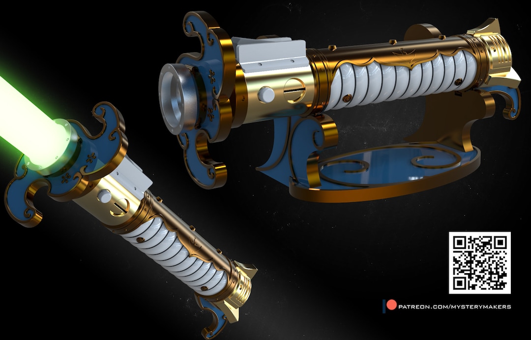 Family Lightsaber From SW Visions * Resin 3d Printed Kit * LARP ...