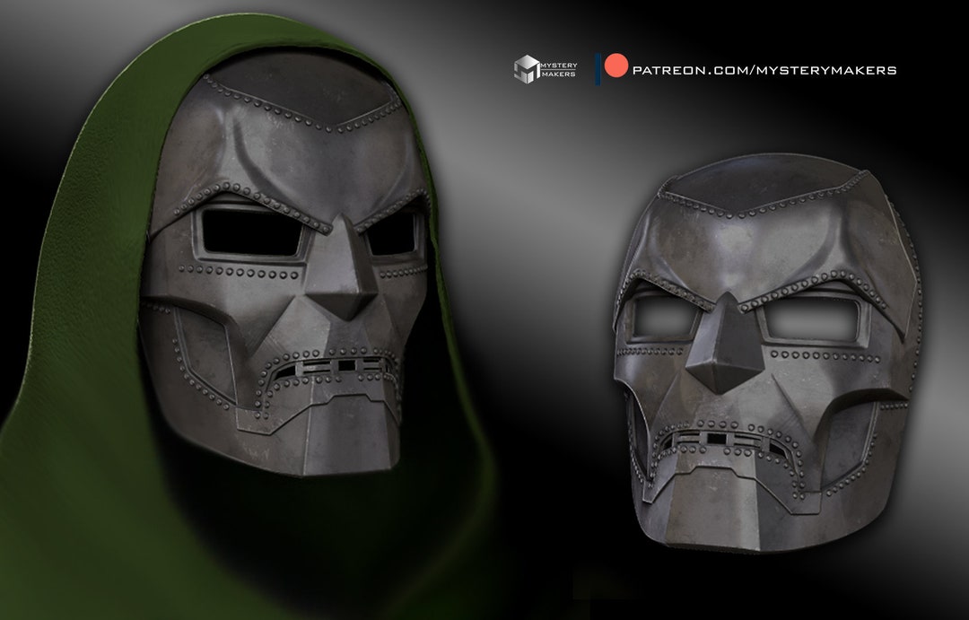 Dr Doom Mask * Cosplay * Larp * 3d Printed - Etsy