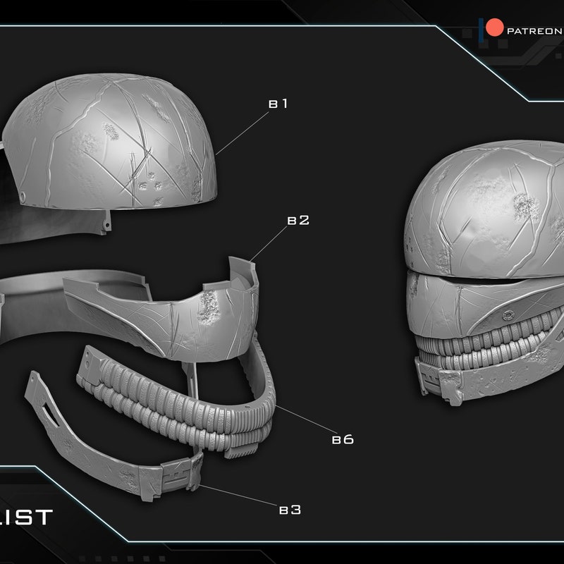 Qimir Helmet - Etsy
