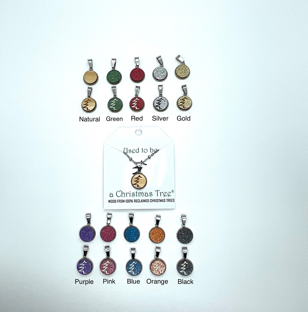 Stocking Stuffer Necklace for Women Made From Real Christmas Trees YOU ...