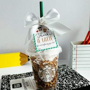 Personalized Teacher Gift Card Holder, Starbucks, Teacher, Gift, Back ...