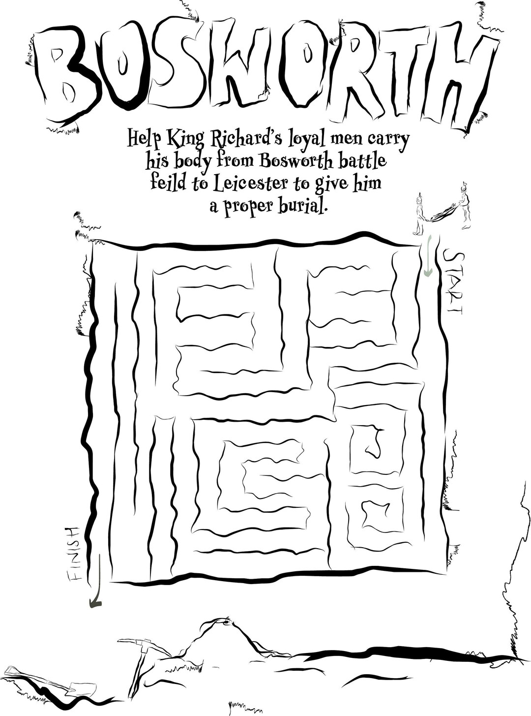 History Richard III Activity Sheet - Etsy